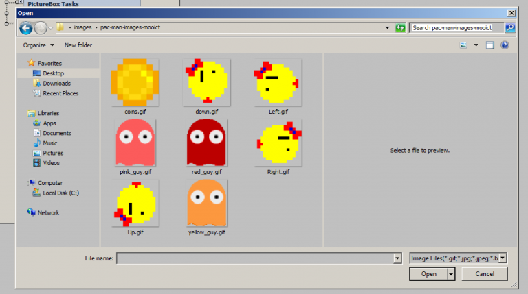 C# Tutorial – Create a simple PAC MAN game in Visual Studio | Moo ICT ...
