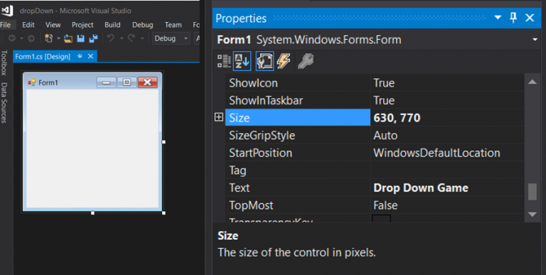 C# Tutorial – Create a Platform Drop-Down Game | Moo ICT – Project ...