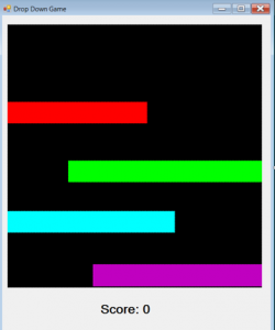 C# Tutorial – Create a Platform Drop-Down Game | Moo ICT – Project Based Tutorials