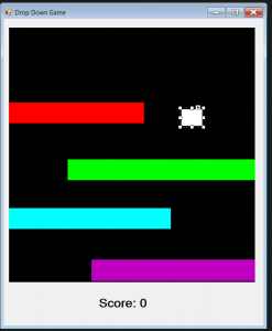 C# Tutorial – Create a Platform Drop-Down Game | Moo ICT – Project ...