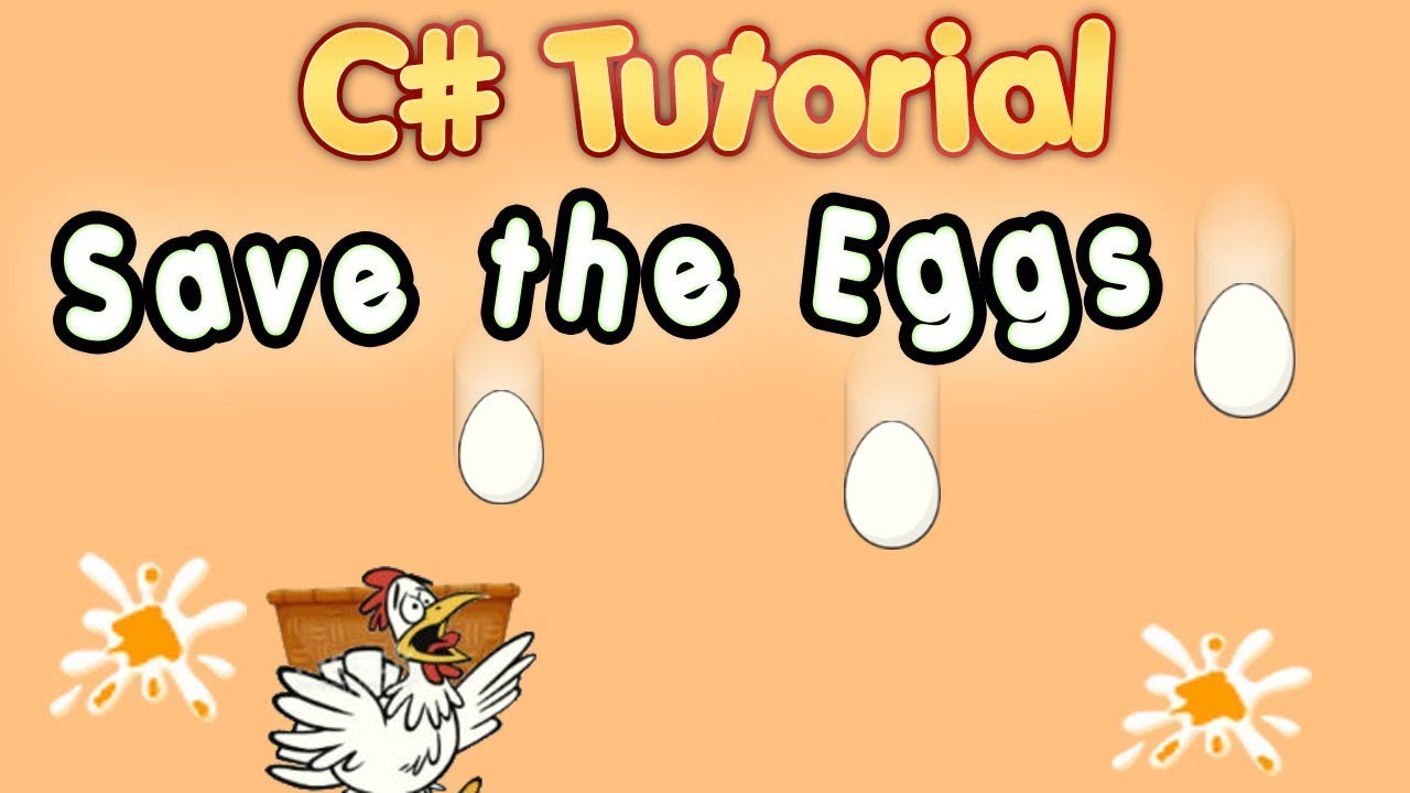 C# Tutorial – Create a Save The Eggs Item Drop Game in Visual Studio | Moo ICT – Project Based ...