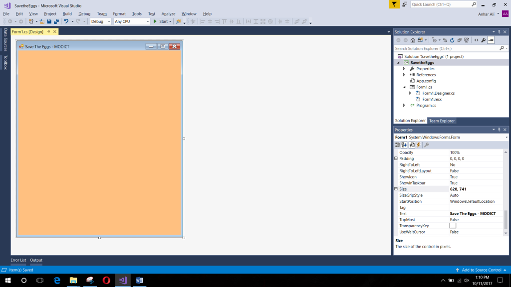 C# Tutorial – Create a Save The Eggs Item Drop Game in Visual Studio ...
