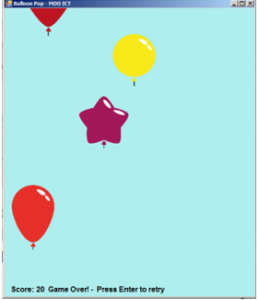 C# Tutorial – Create a Balloon Pop Arcade Game in Visual Studio | Moo ...