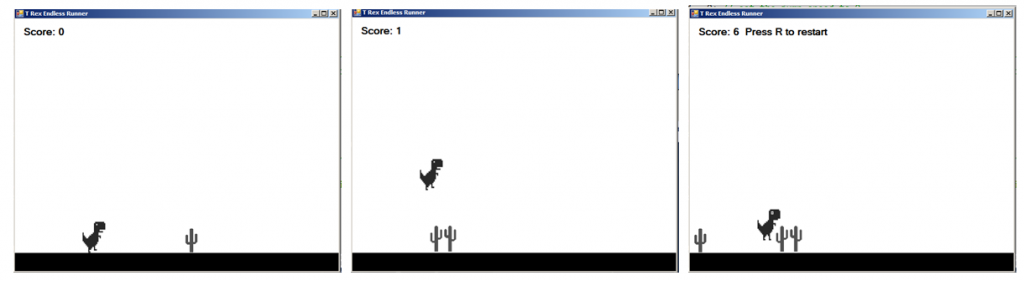 C# Tutorial – Create a T Rex Endless Runner Game in Visual Studio | Moo ICT – Project Based ...