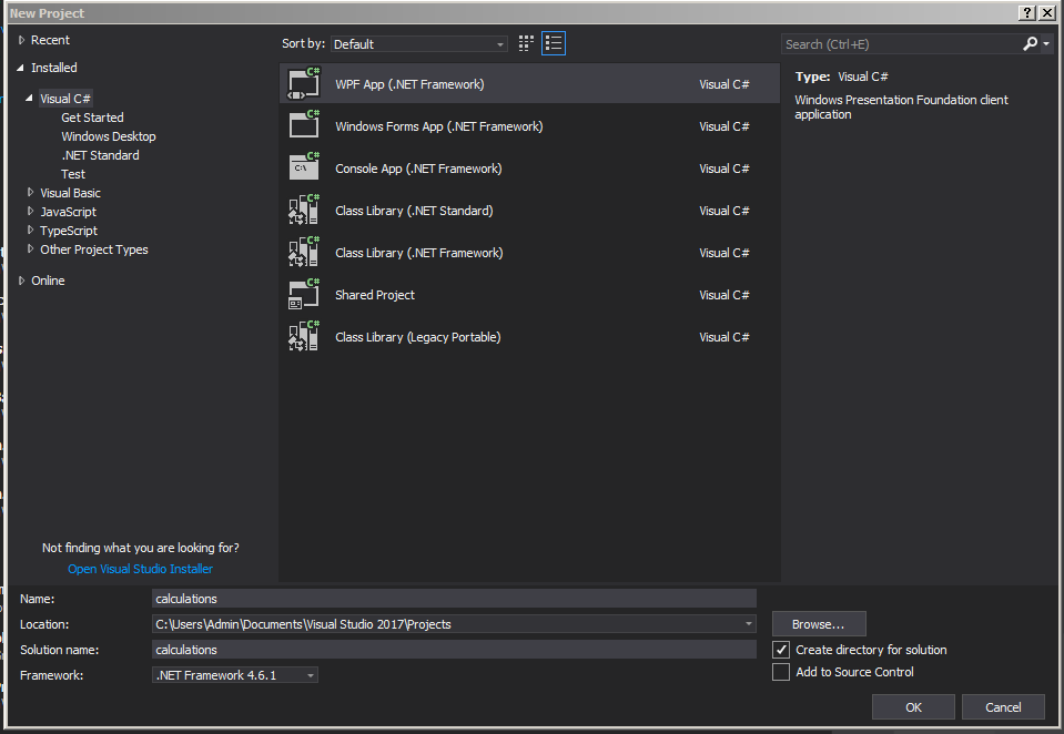 Wpf C Tutorial Making A Calculator App In Visual Studio Moo Ict