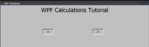 WPF C# Tutorial – Making a Calculator App in Visual Studio | Moo ICT ...