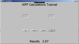 WPF C# Tutorial – Making a Calculator App in Visual Studio | Moo ICT ...