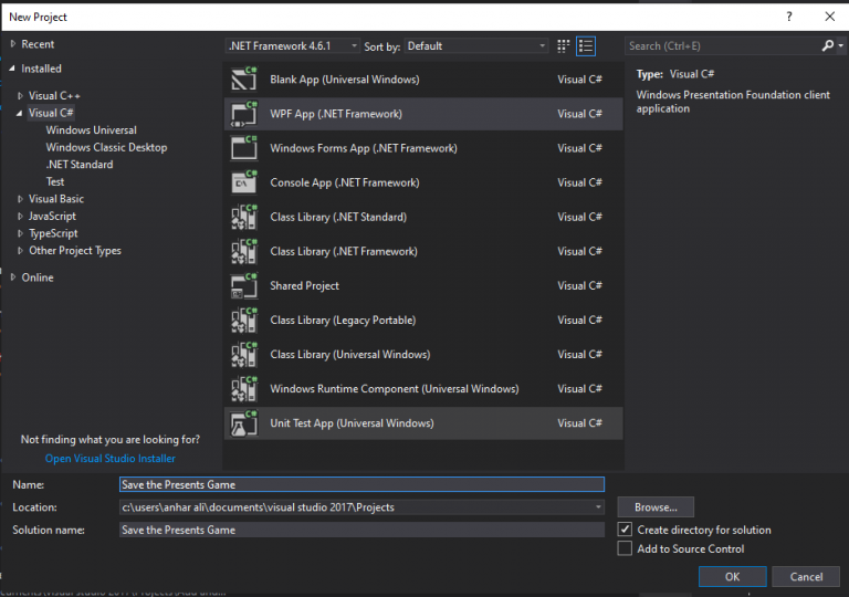 WPF C# Tutorial – Create a save the presents item drop down game in visual studio | Moo ICT ...