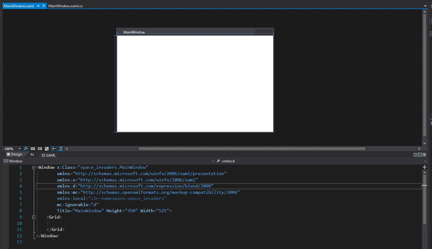 Wpf C Tutorial Create A Space Invaders Game In Visual Studio Moo