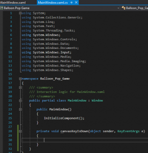 WPF C# Tutorial – Create a fun Balloon popping game in visual studio ...