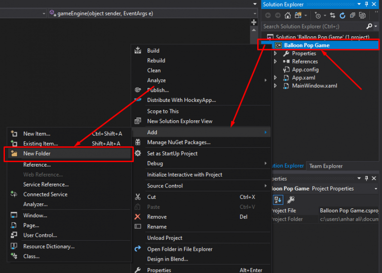 WPF C# Tutorial – Create a fun Balloon popping game in visual studio | Moo ICT – Project Based ...