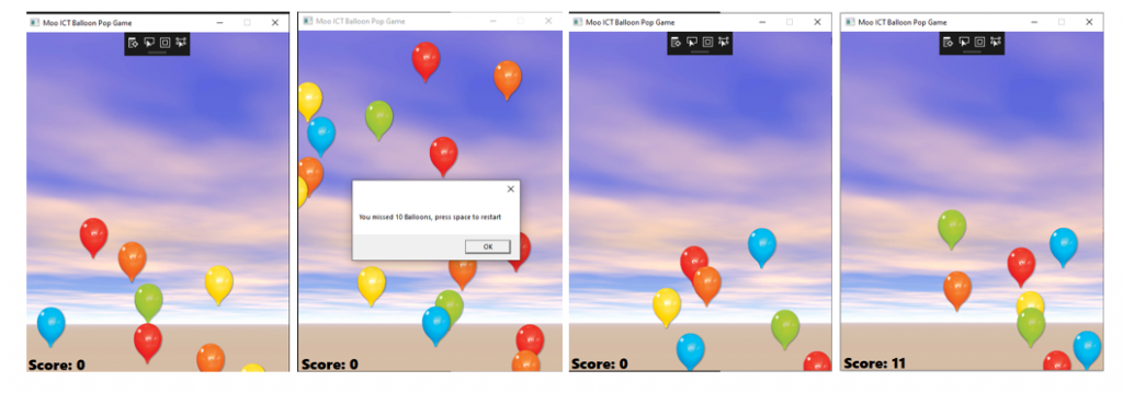 WPF C# Tutorial – Create a fun Balloon popping game in visual studio | Moo ICT – Project Based ...