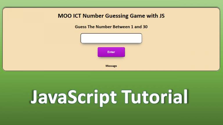 Moo ICT – Project Based Tutorials | Learn Coding by Making Fun Apps and ...